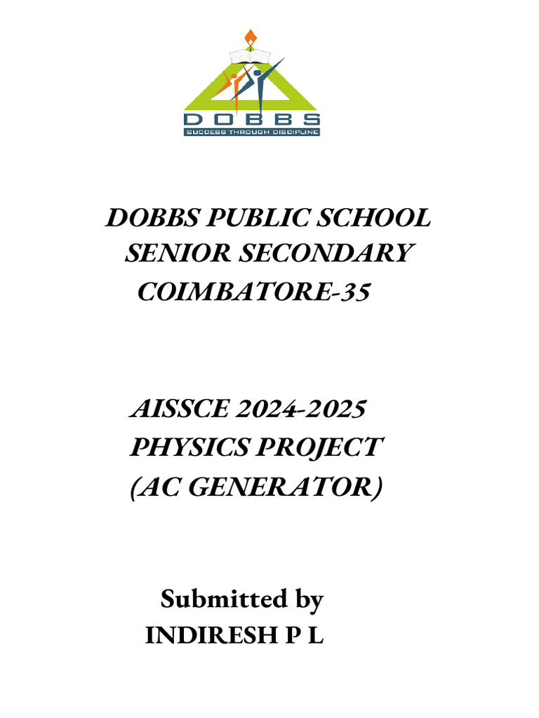 PHY (1) (2) | PDF | Electric Generator | Electromagnetic Induction