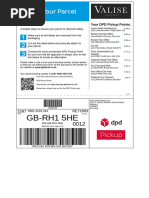 DPD Returns: Tracking and Pickup Guide | PDF