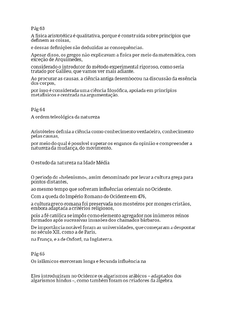 Resumo de Filosofia | PDF