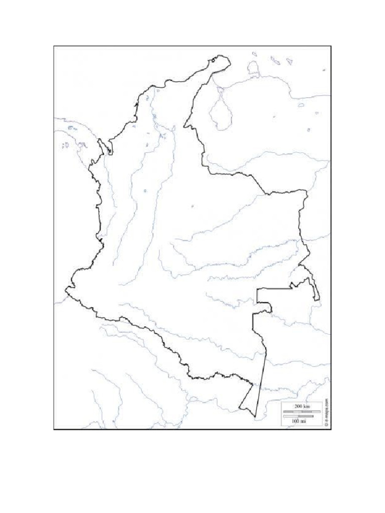Mapa Hidro de Colombia | PDF