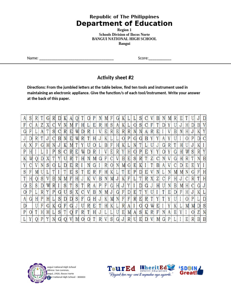 Activity Sheet 2 Epas 10 | PDF