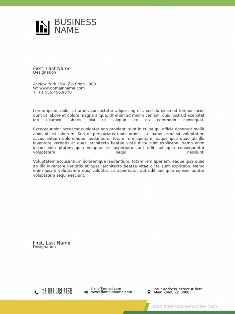 Corporate Business Letter | PDF