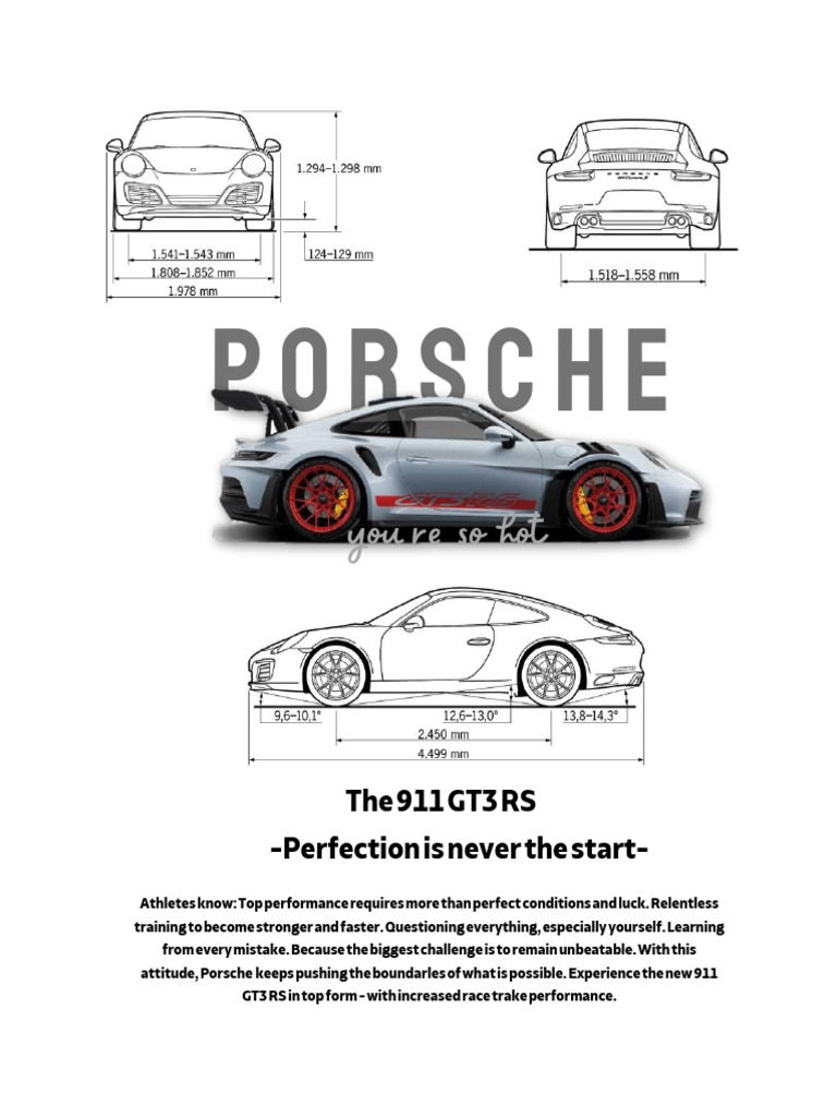 Porsche Plantilla PDF | PDF