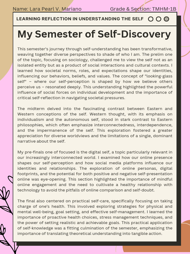 UTS FINALS TPACT_pdf_095354 | PDF | Self | Identity (Social Science)