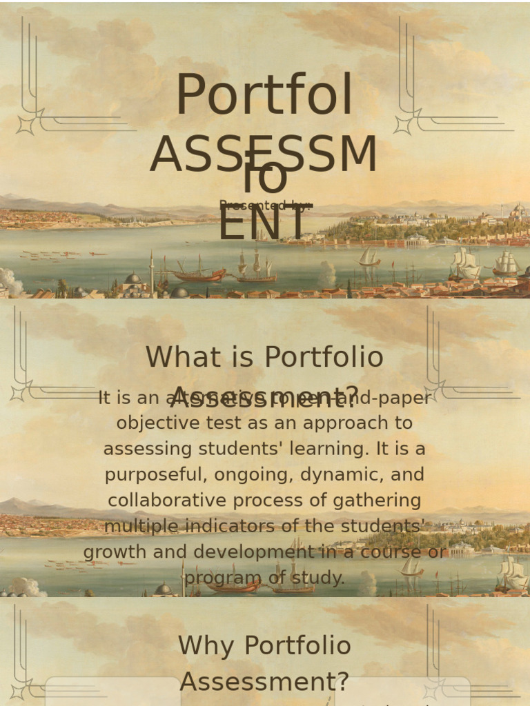 Understanding Portfolio Assessment | PDF