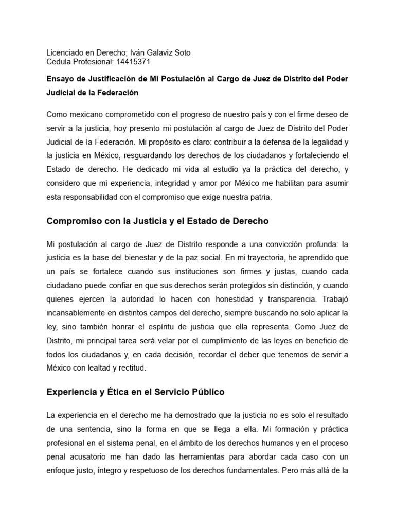 Ensayo de Tres Cuartillas | PDF | Justicia | Crimen y violencia