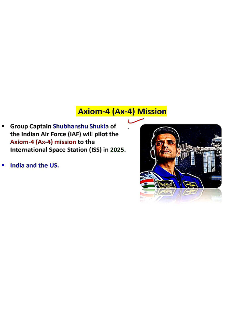 axiom 4 mission | PDF