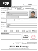 IELTS Certificate | PDF | International English Language Testing System ...