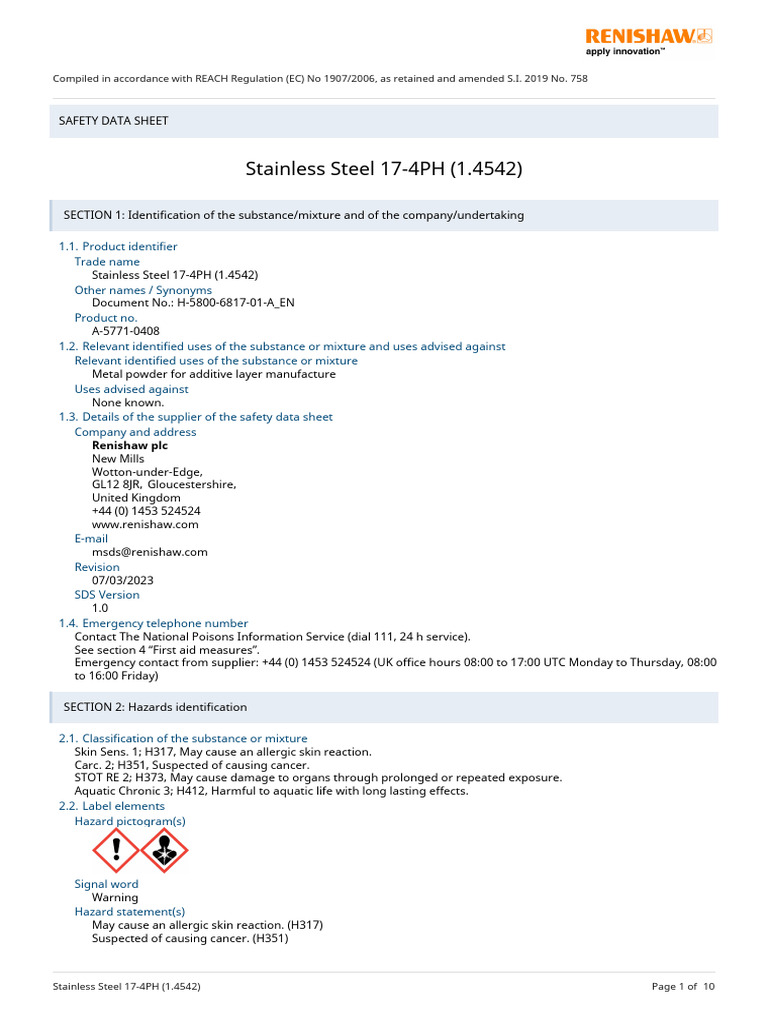 H-5800-6817-01-A_EN_stainless_steel_17-4PH_1-4542_powder_safety_data ...