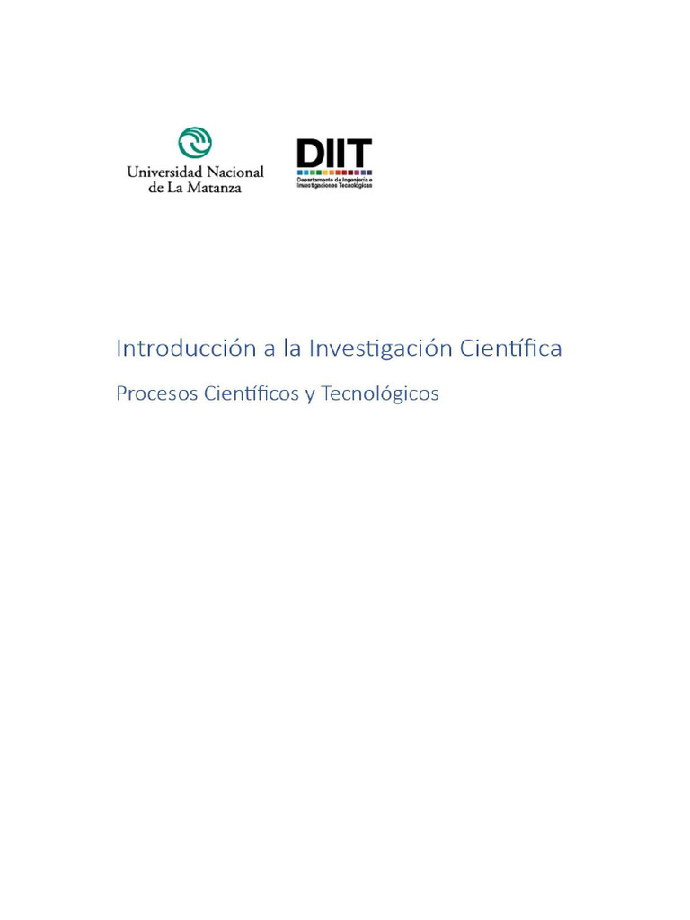 1 ProcesosCientificosyTecnologicos | PDF