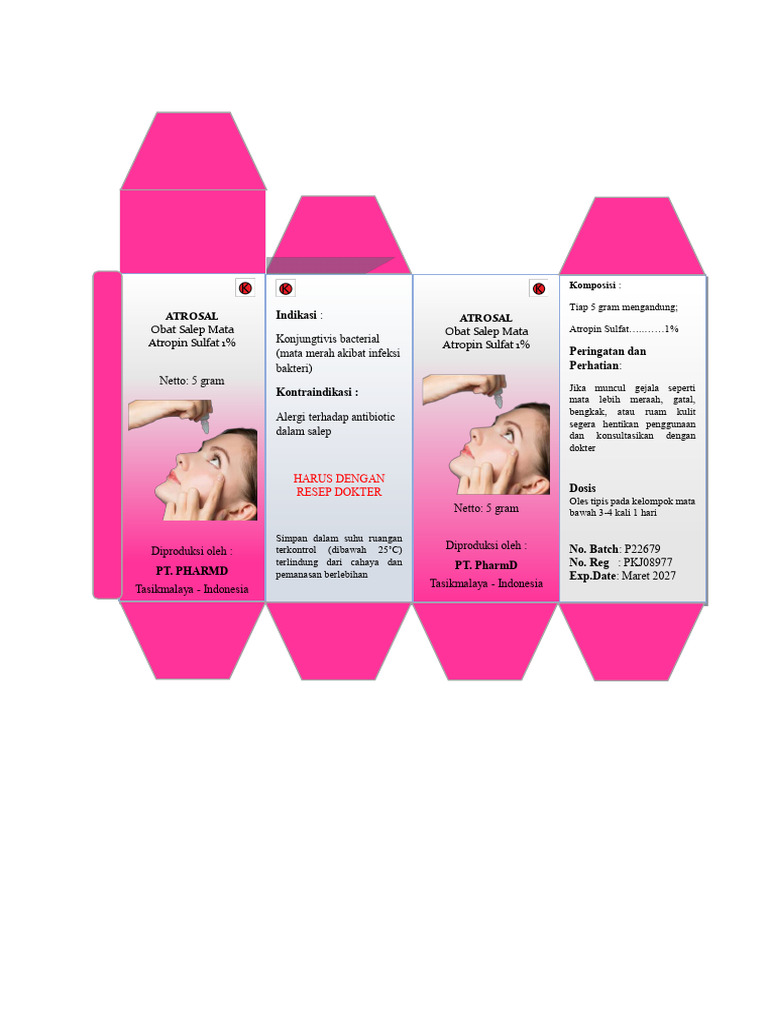 Kemasan Salep Mata 2 | PDF