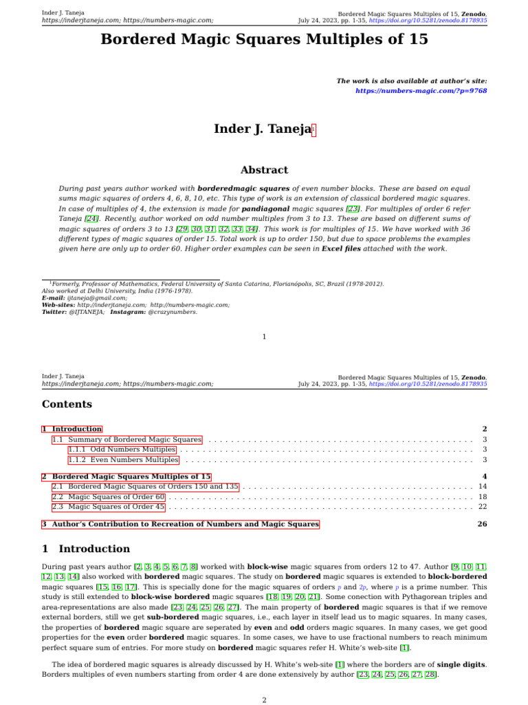 Block Bordered 150 135 15 | PDF | Mathematical Concepts | Elementary Mathematics