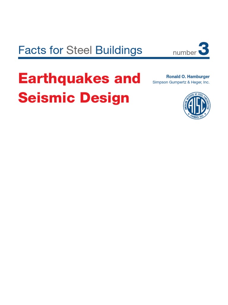 Ebook - AISC - Earthquakes and Seismic Design | PDF