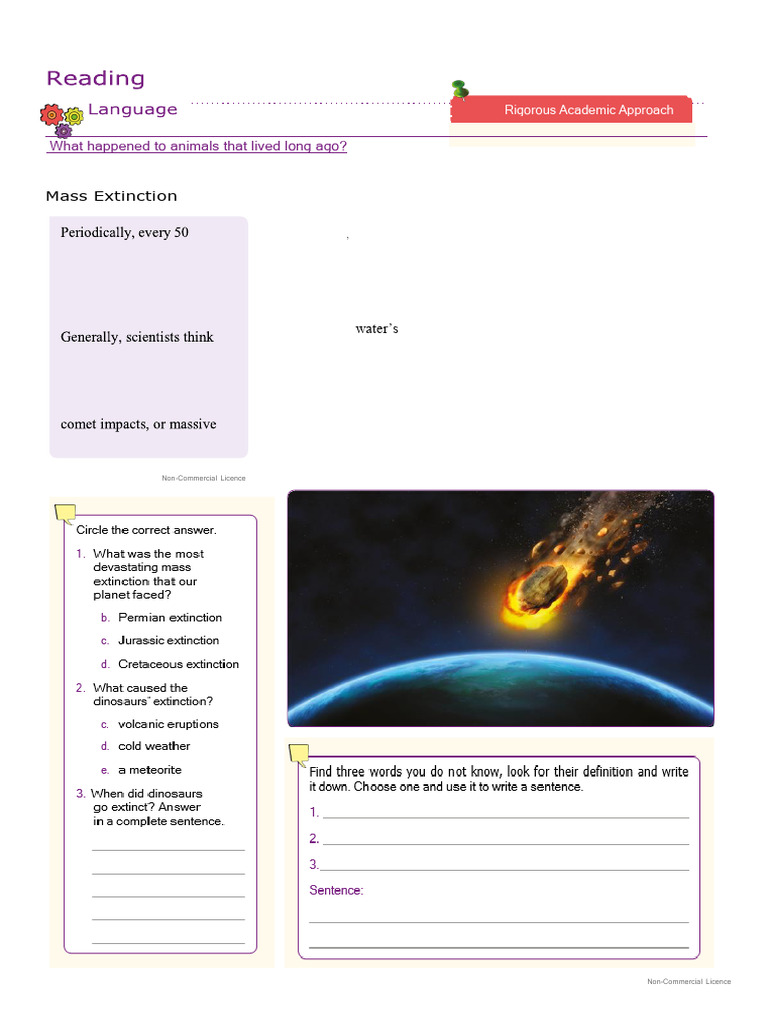 Mass Extinction | PDF