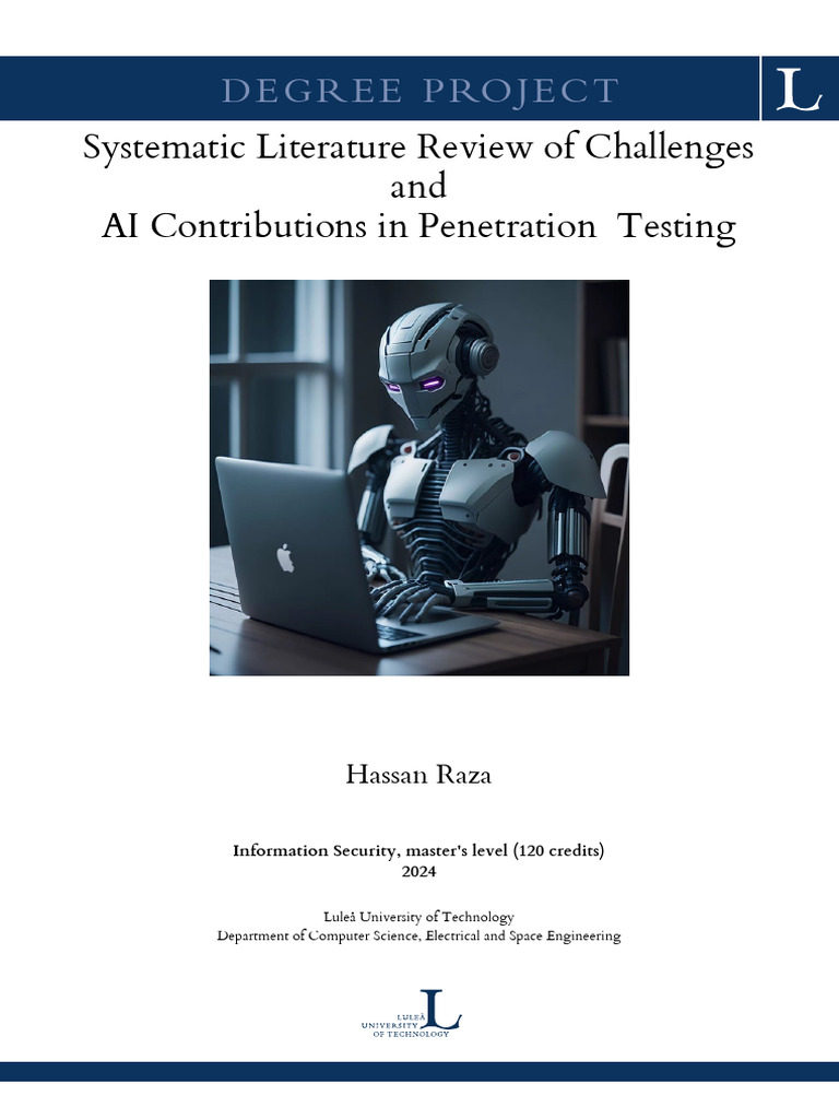 Systematic Literature Review Of Challenges And Ai Contributions In Penetration Testing By Hassan