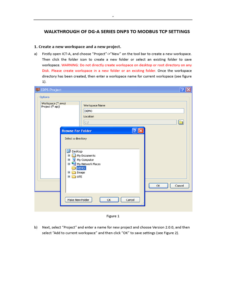 DG-A Series DNP3 ToMODBUS TCP Walkthrough | PDF | Computer Standards ...