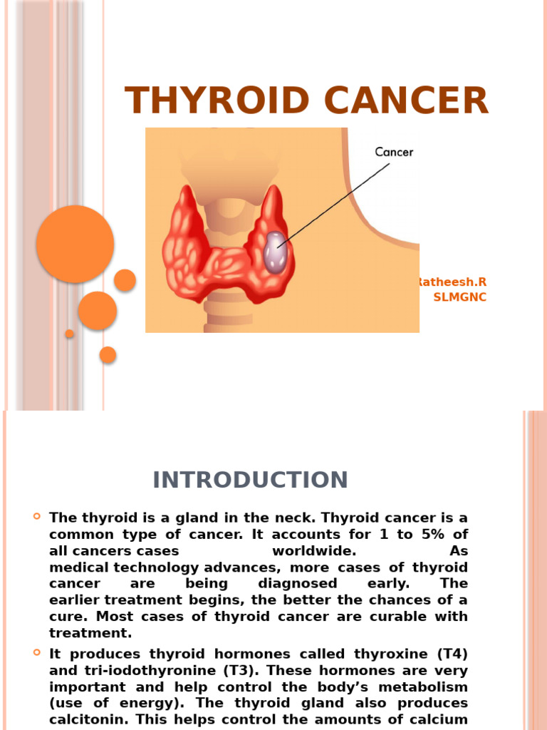 Understanding Thyroid Cancer Types and Treatments | PDF | Thyroid | Cancer