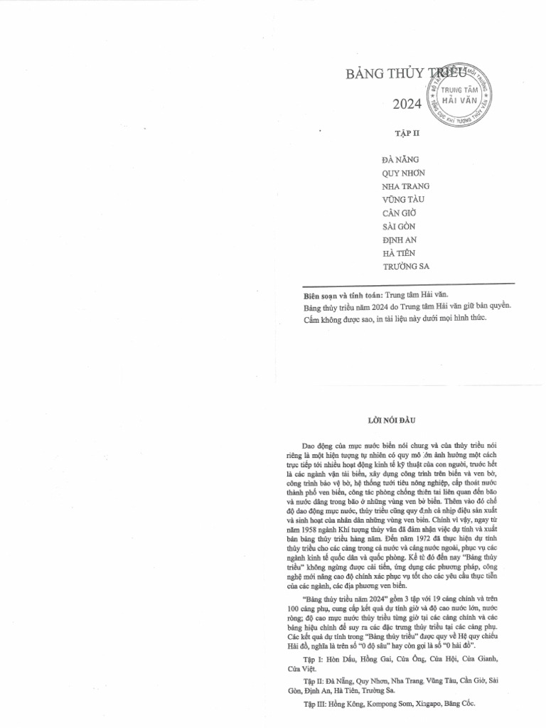 Bang Thuy Trieu 2024 Tap 2 | PDF