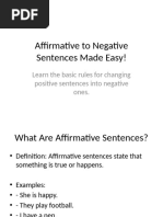 French Negation Practice Worksheet | PDF