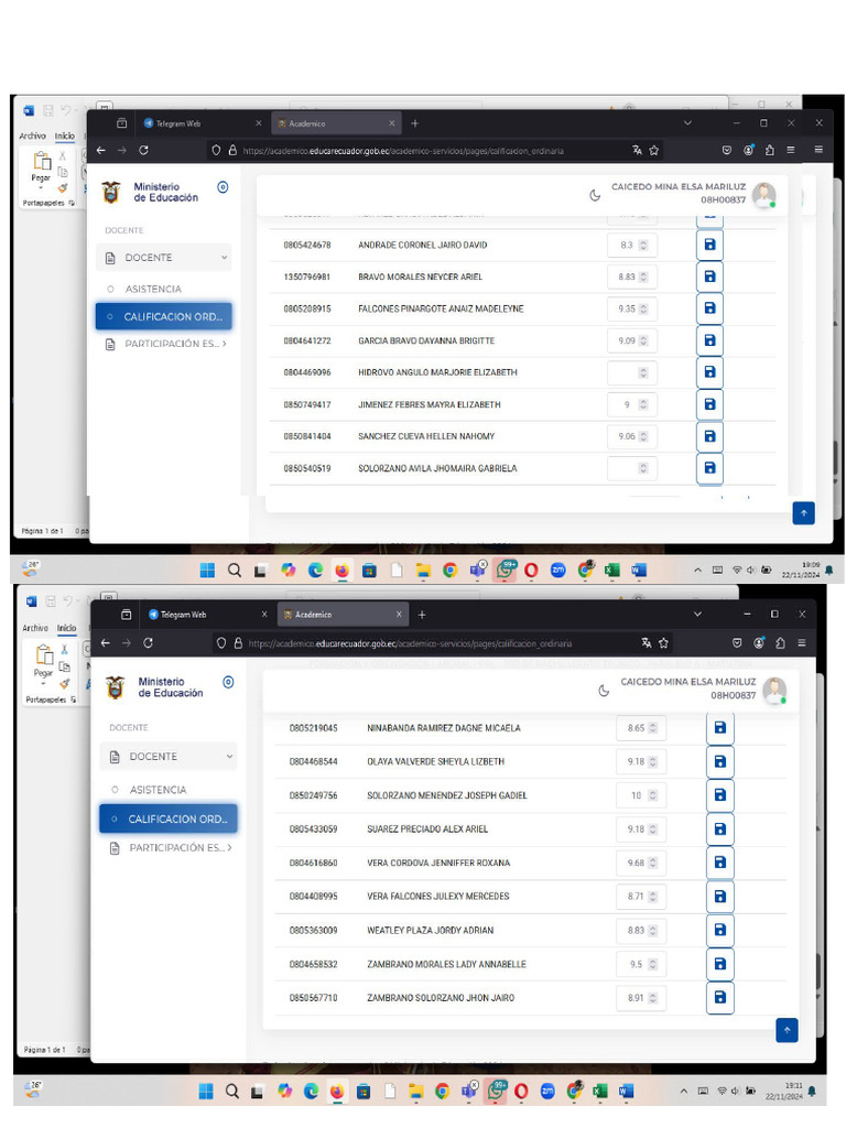 capturas de notas | PDF
