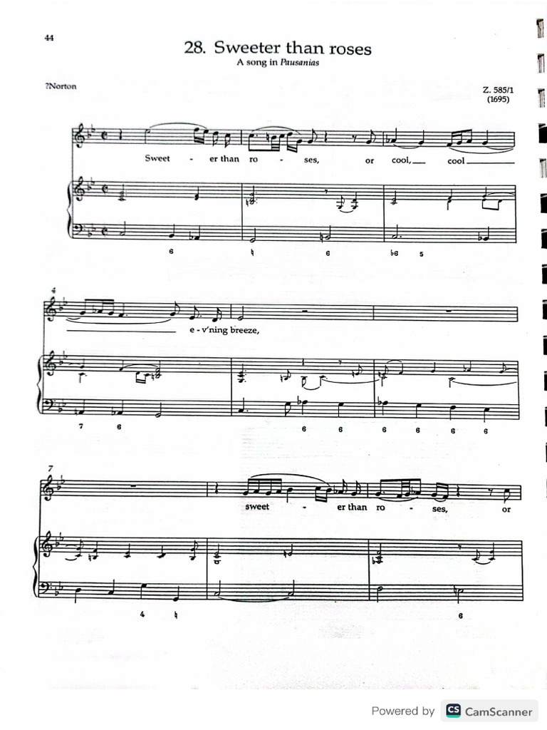 Sweeter Than Roses | PDF