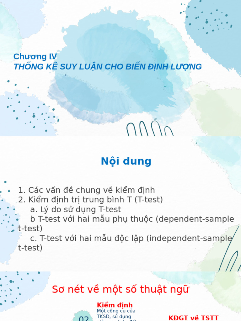 C4-5 - TKSL BIẾN ĐL - KĐ SỰ ĐL CHO MỐI QH 2 BIẾN ĐT | PDF