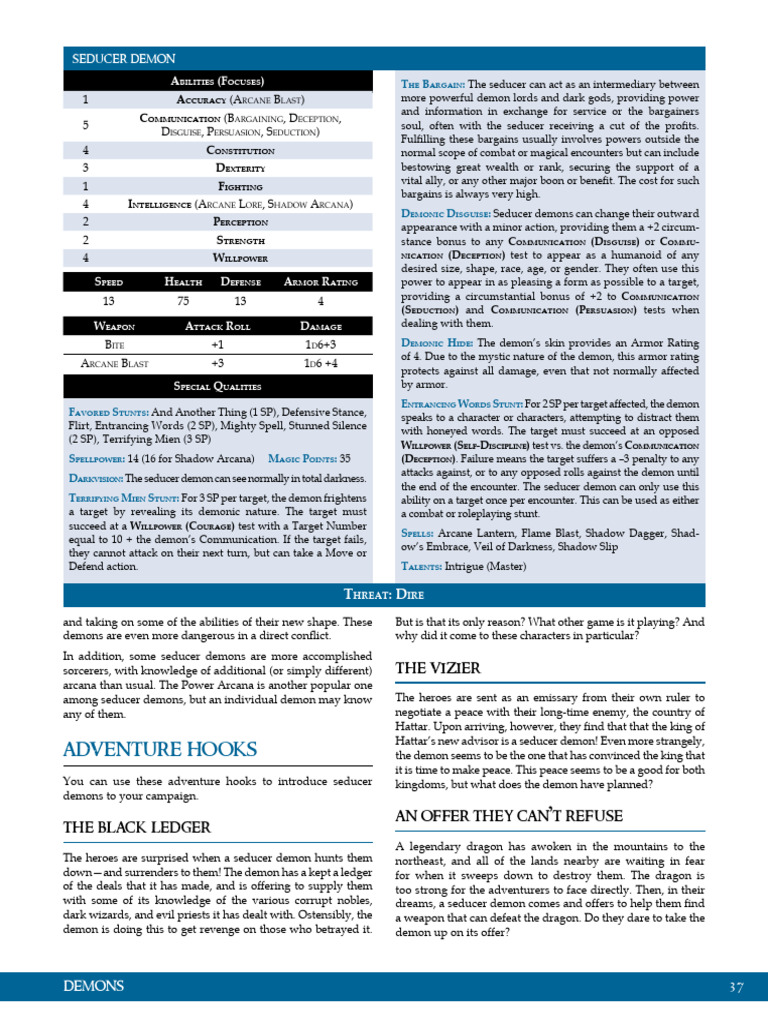 03 | PDF | Demons | Seduction