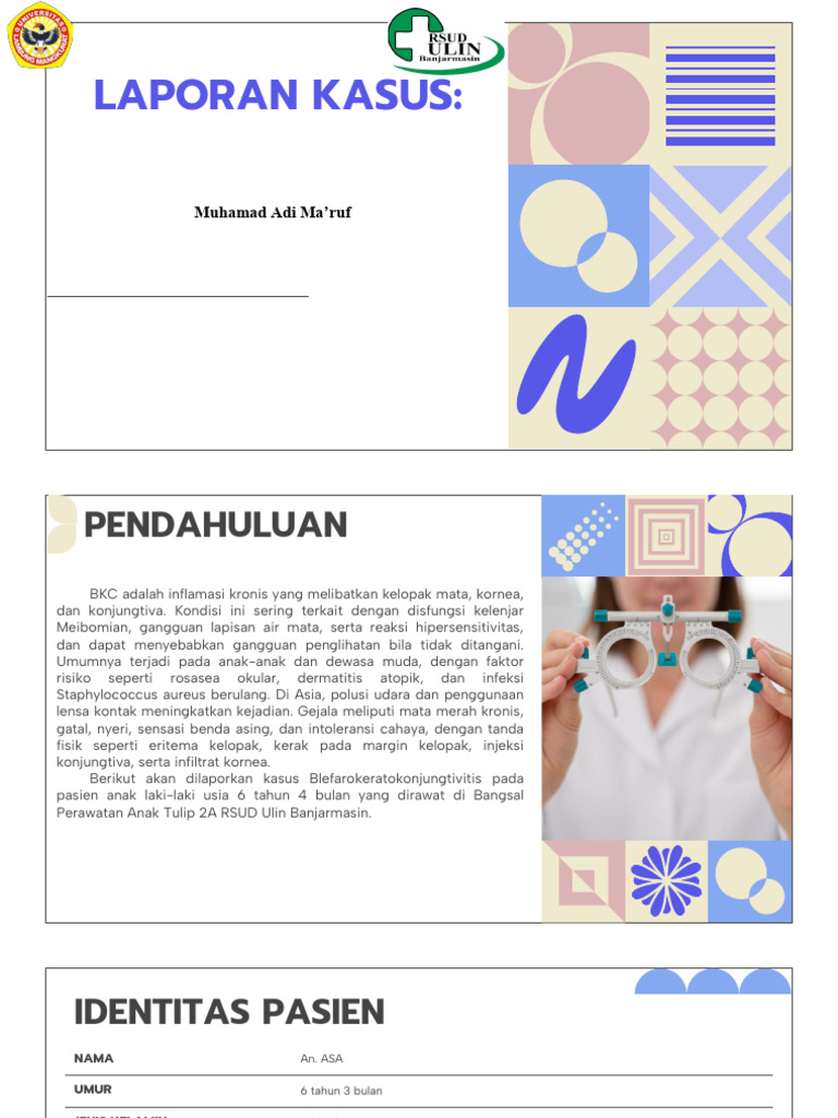 Muhamad Adi Ma'Ruf - PPT Lapsus Mata | PDF