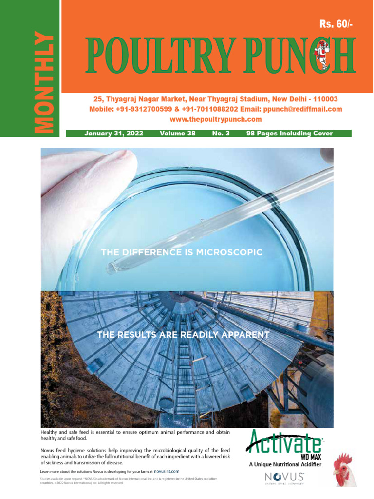 Poultry Punch English Monthly Magazine January 2022 Edition | PDF ...