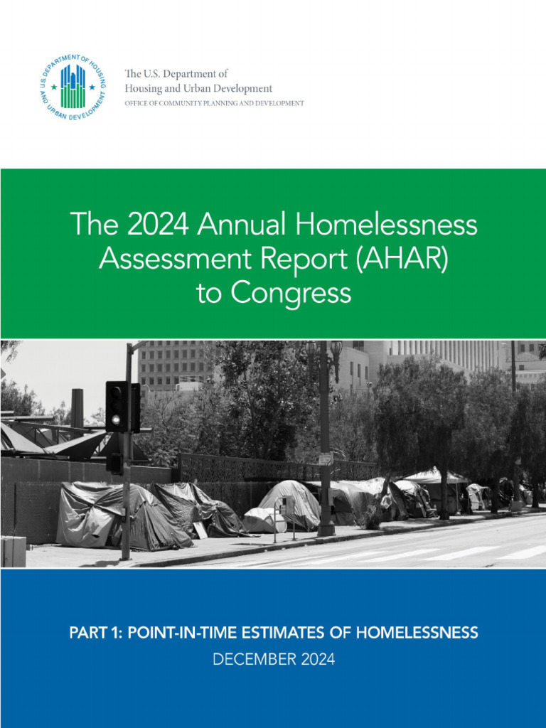 HUD's Annual Homelessness Assessment Report | PDF | Homelessness ...