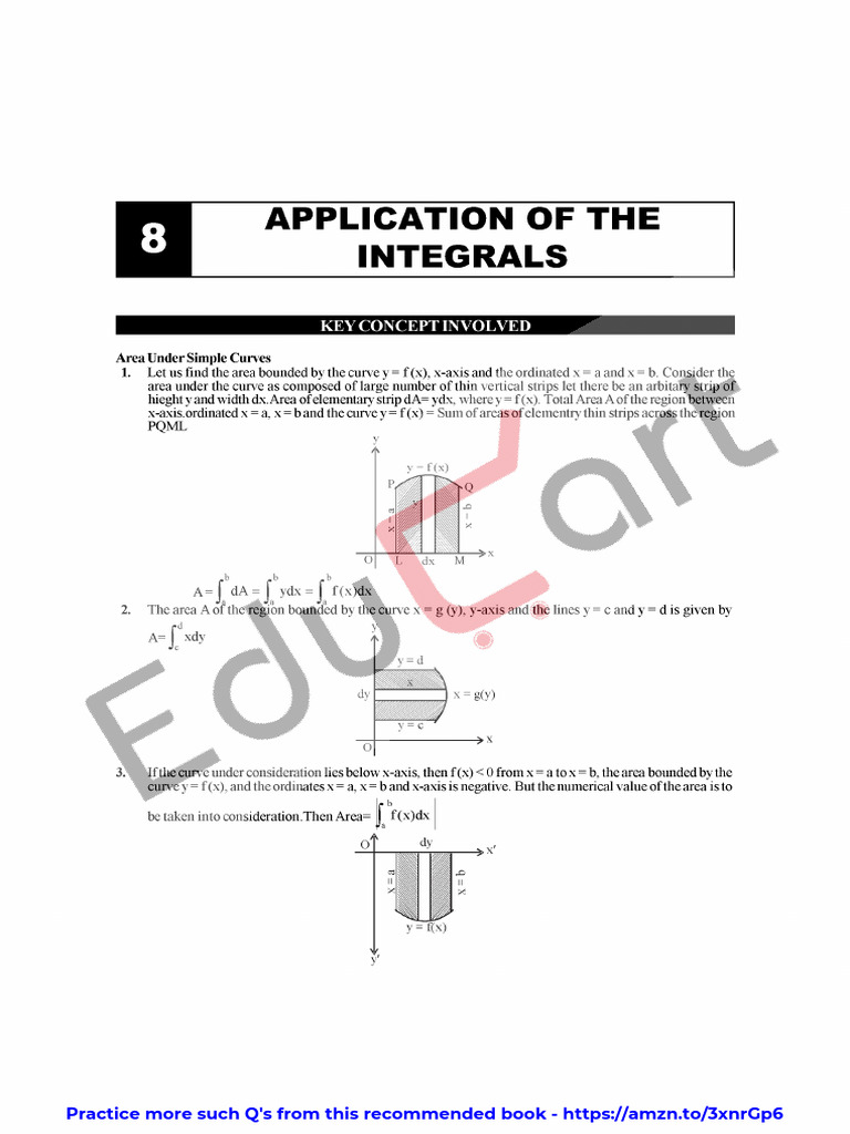 Class 12 Maths Formula Chapter-8 | PDF