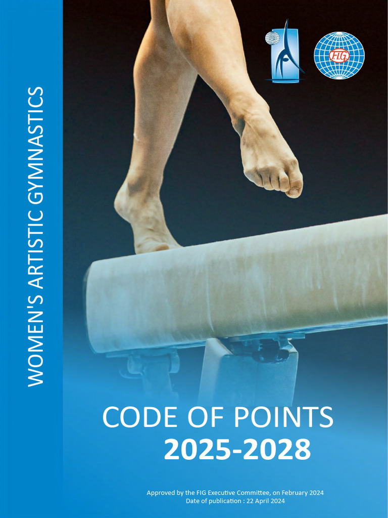 Women's Artistic Gymnastics Code 2025-2028 | PDF | Gymnastics ...