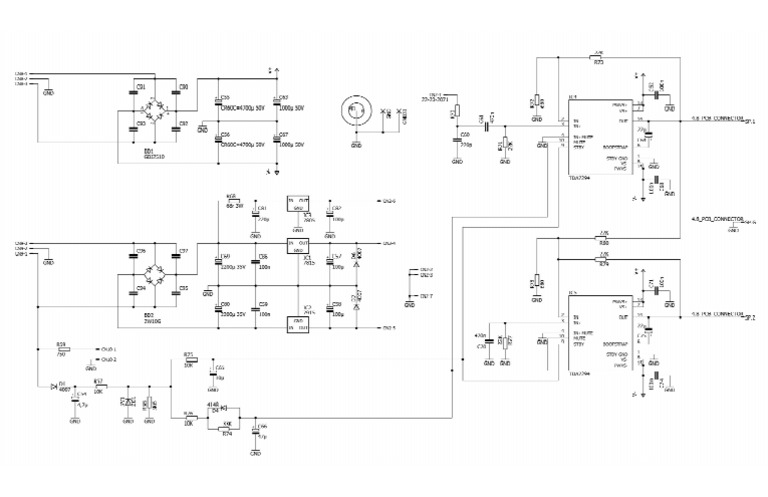 ORANGE CR60-120 POWER Schematic - Clean | PDF