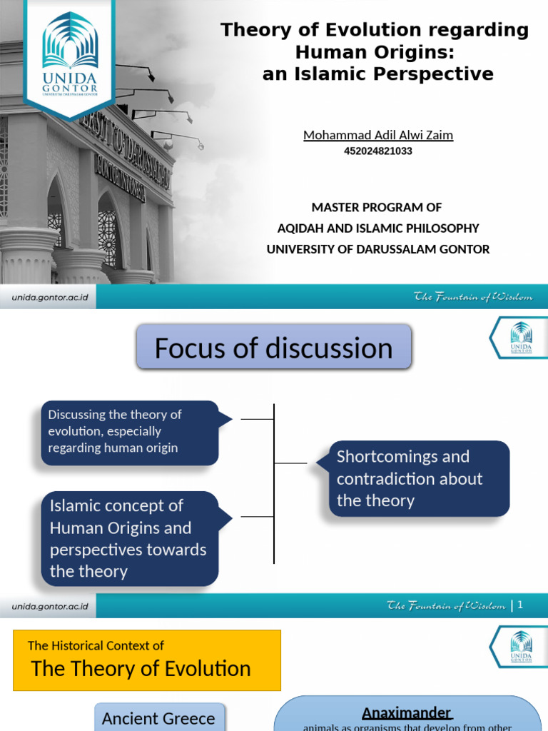Islamic Views on Evolution | PDF | Homo | Evolution
