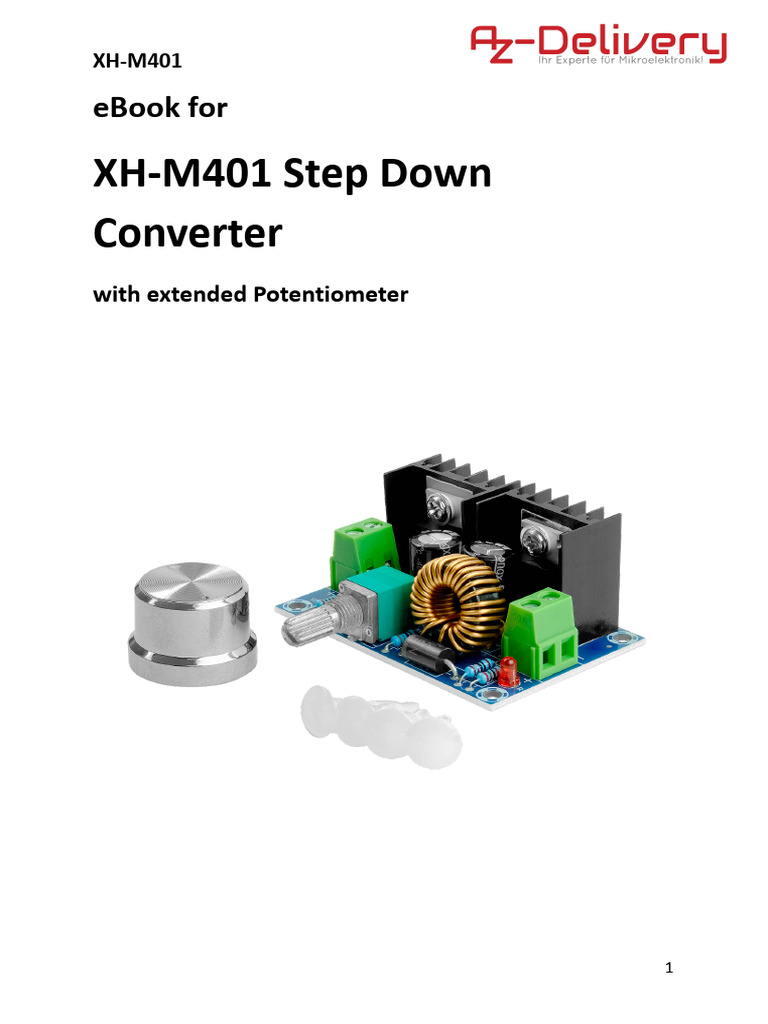 XH-M401 StepDown_EN | PDF | Power Supply | Voltage