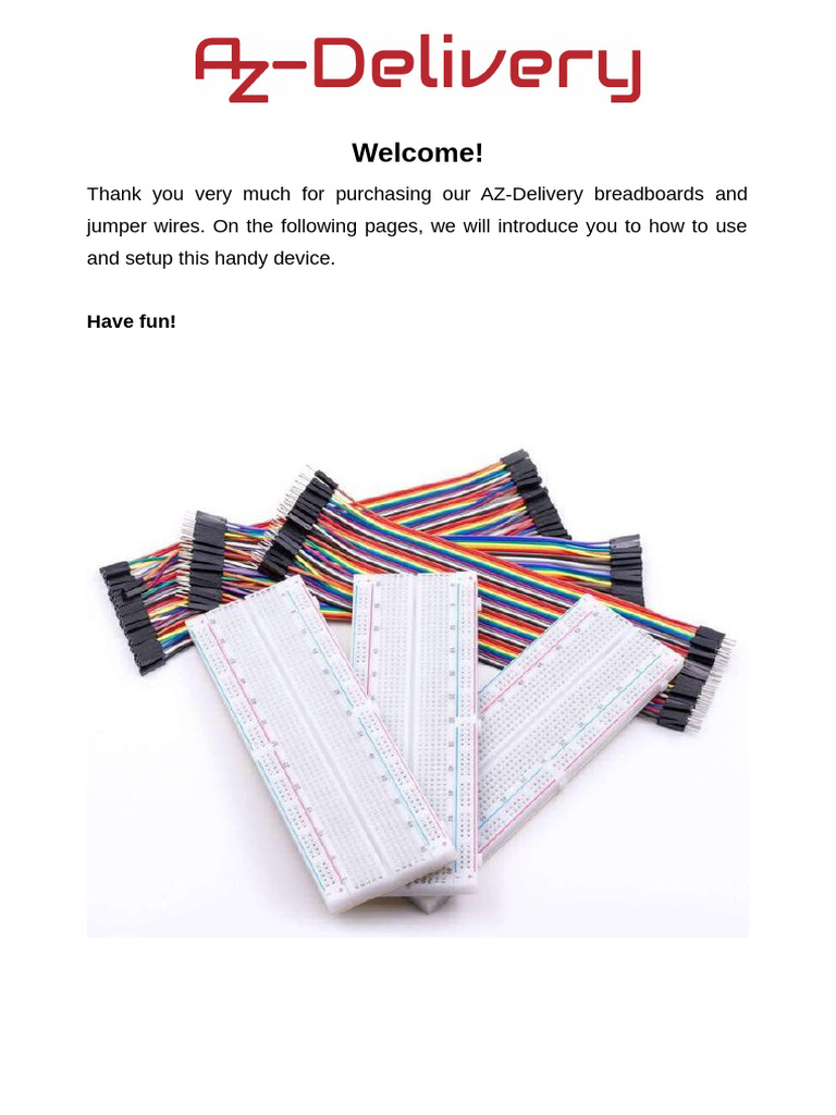 Solderless Breadboard Setup Guide | PDF