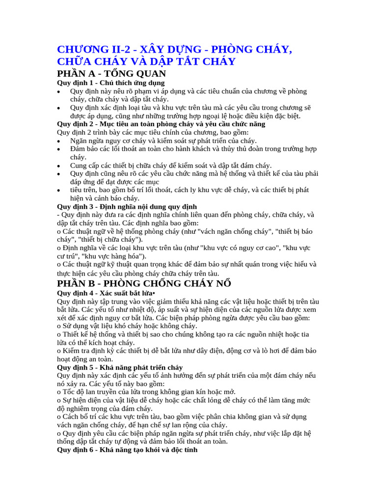 Solas Chương II-2 Ôn Thi | PDF