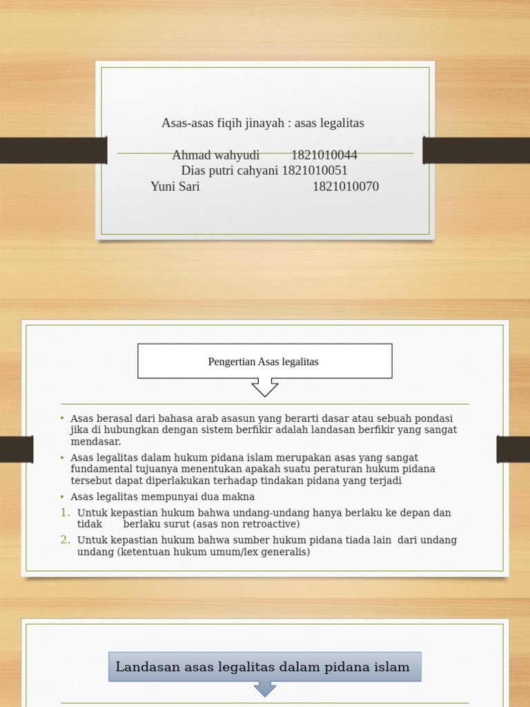 Asas-Asas Fiqih Jinayah | PDF