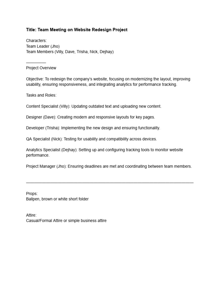 A.P Role Play Script (g1) | PDF | Computing | Software