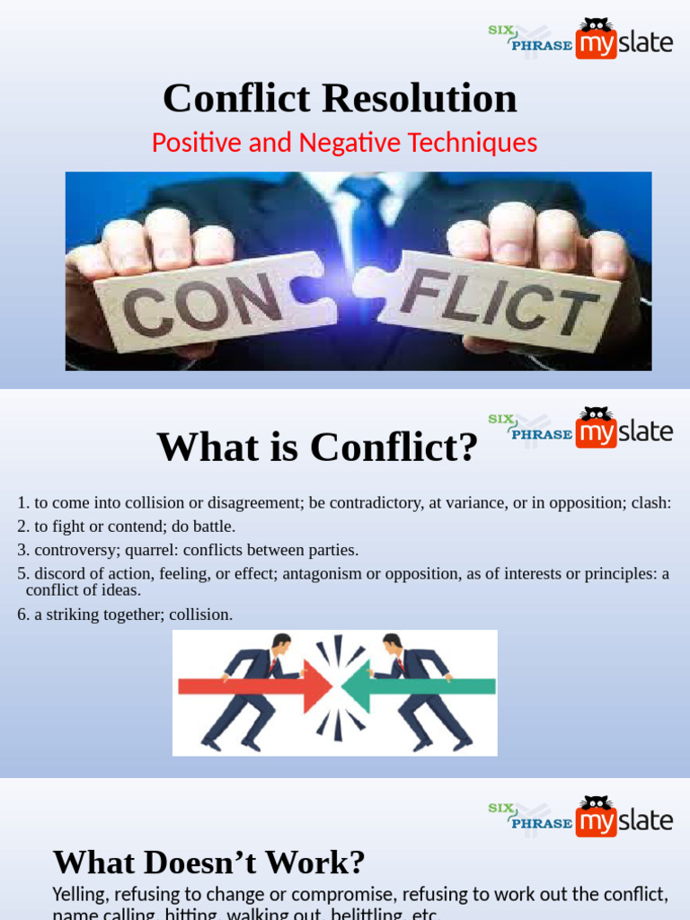 Conflict_Resolution | PDF | Conflict Resolution | Mediation