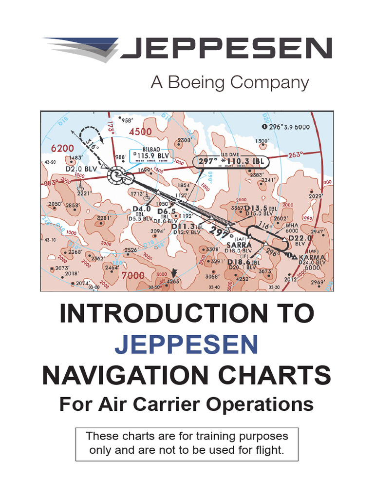 Jeppesen Navigation Charts Overview | PDF | Air Traffic Control | Aviation