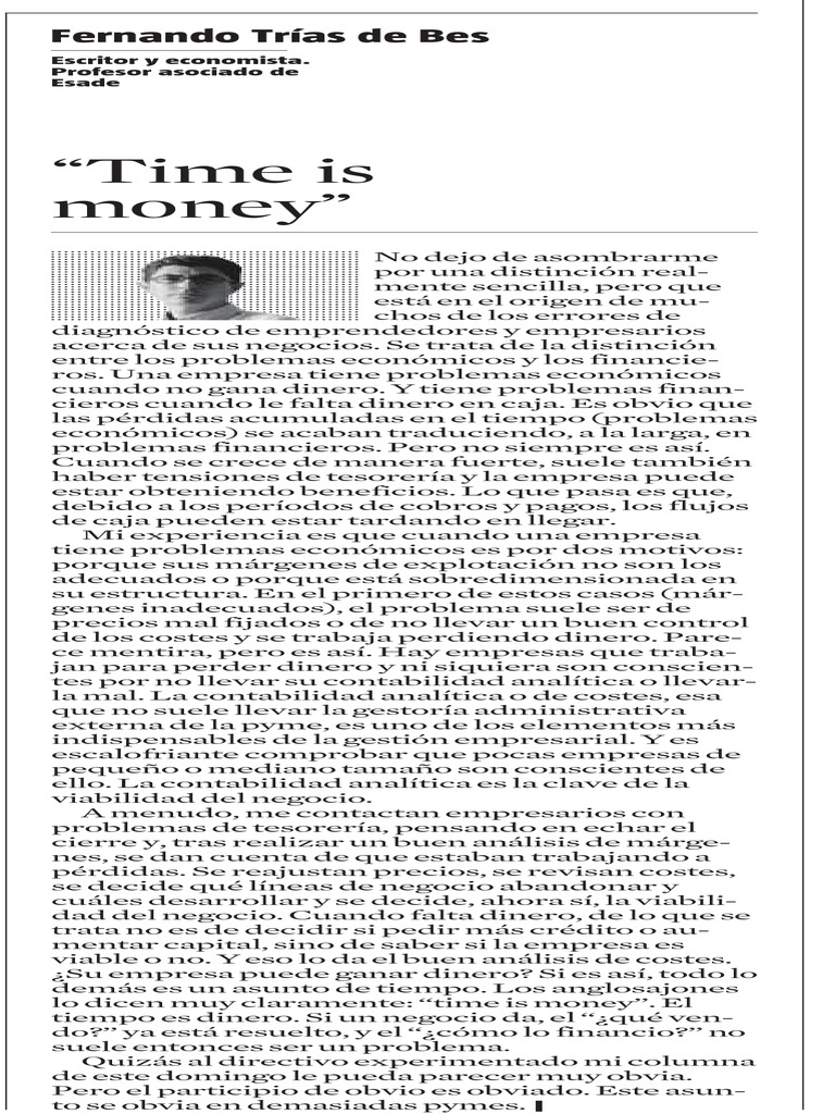 Time Is Money | PDF | Inteligencia artificial | Inteligencia (IA) y ...