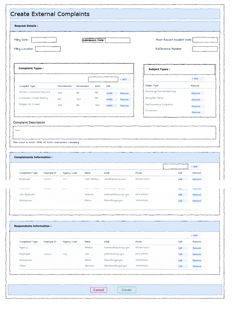 Complaints External.drawio 1 | PDF | Justice | Crime & Violence