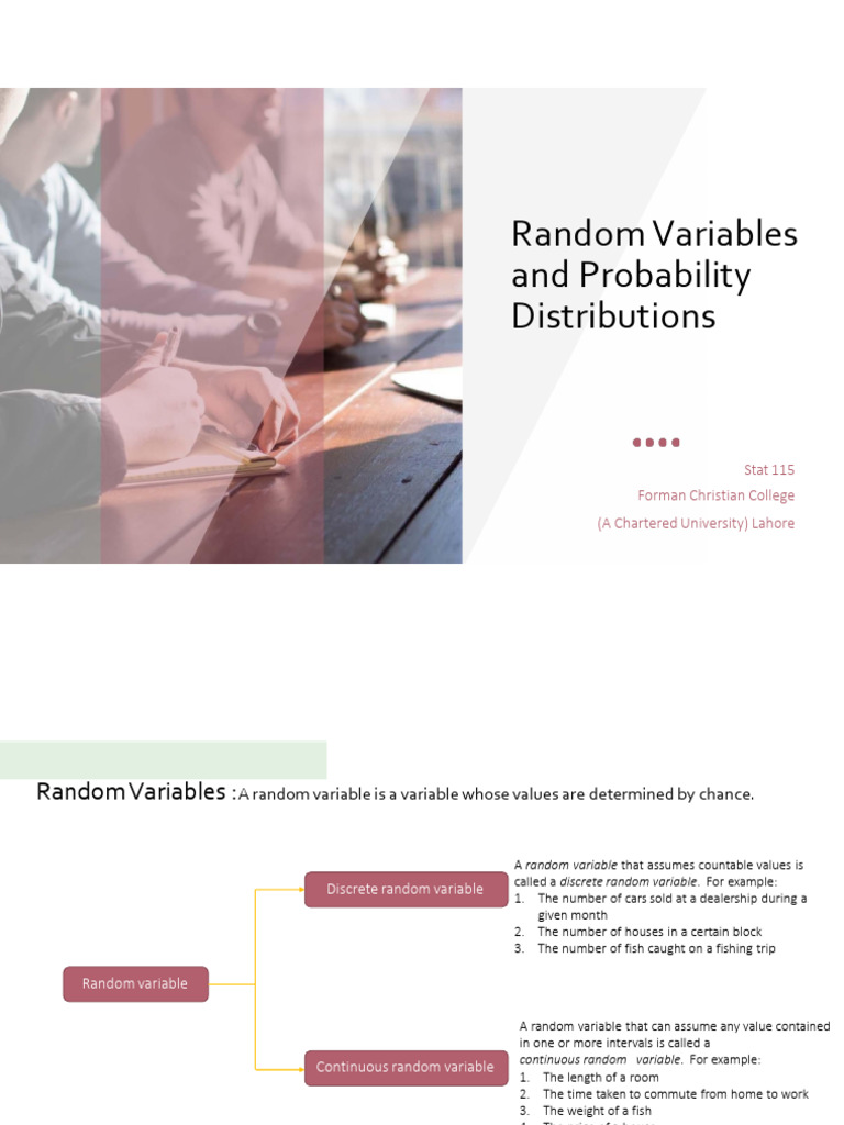 Discrete and Conti Prob Dist (Binomial Distribution) | PDF | Probability Distribution | Random ...