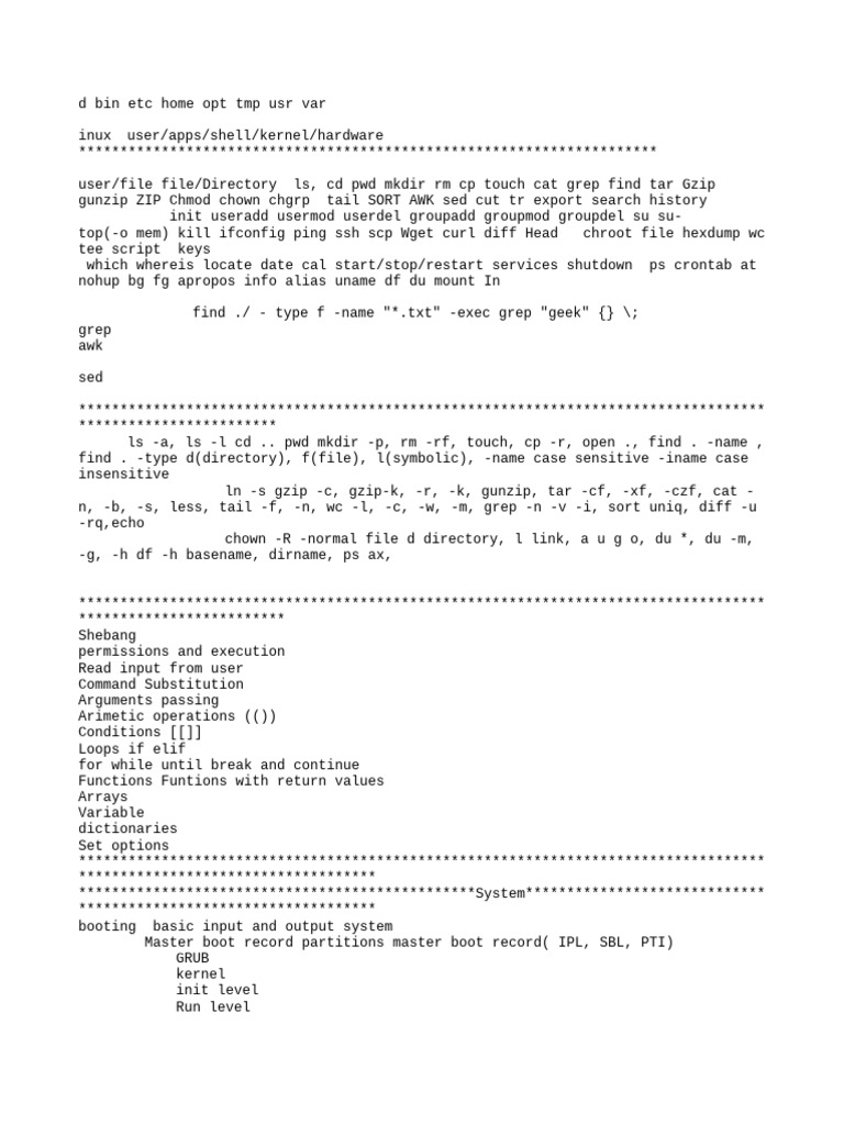Linux Command Line Essentials Guide | PDF | Computer Network | Computer ...