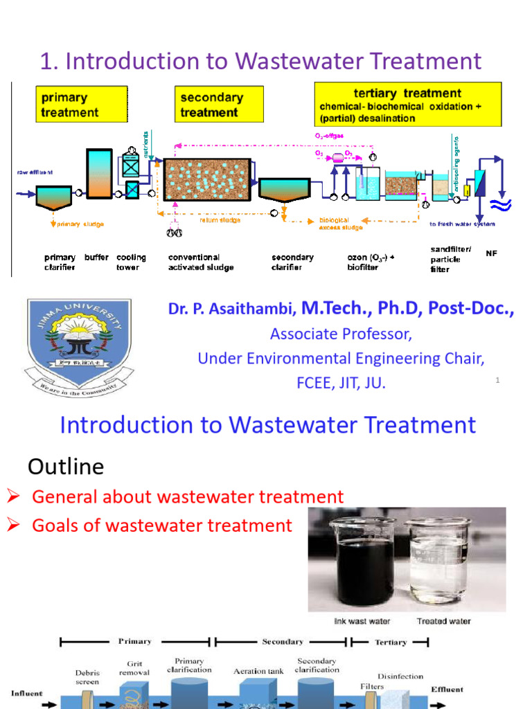 Wastewater Treatment Overview and Goals | PDF | Water Pollution | Water