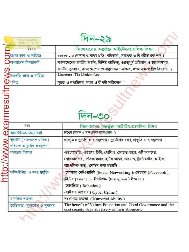 Bcs Preparation 13 | PDF