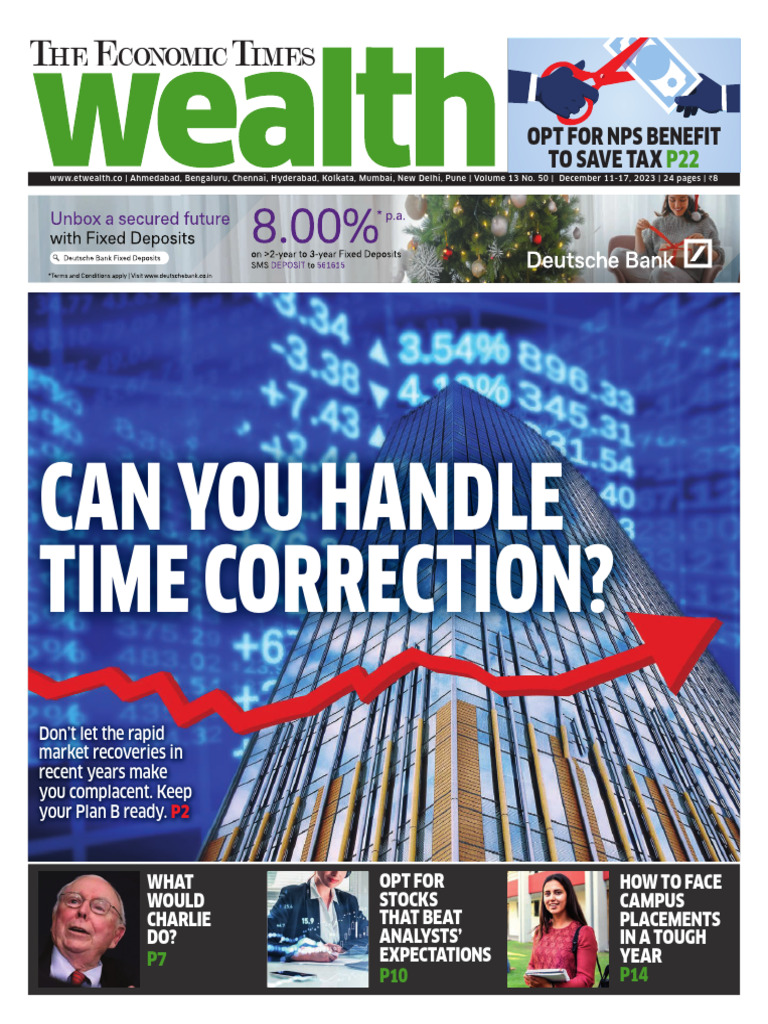 The Economic Times Wealth December 11 2023 | PDF | Loans | Insurance