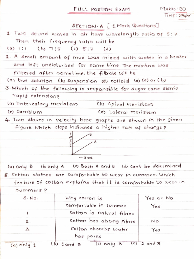 9TH FULL PORTION PAPER | PDF | Chemistry