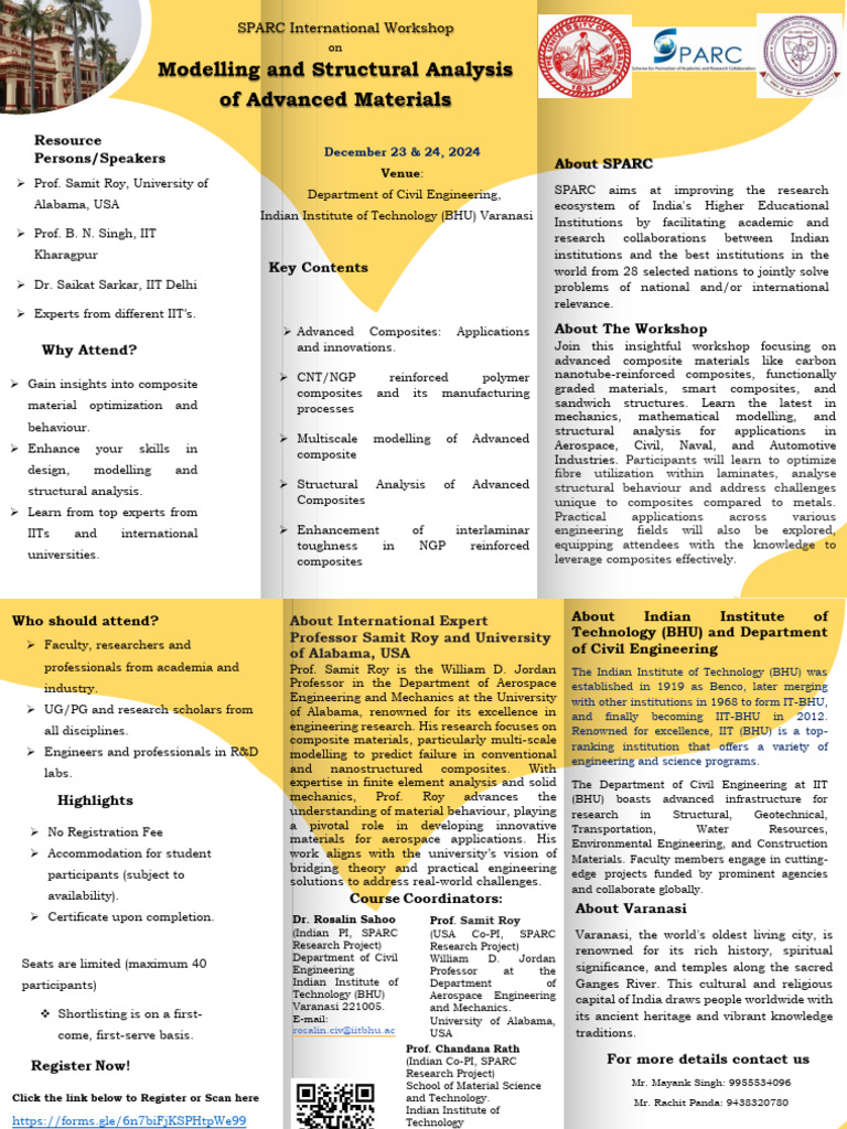 Brochure Final | PDF | Composite Material | Engineering
